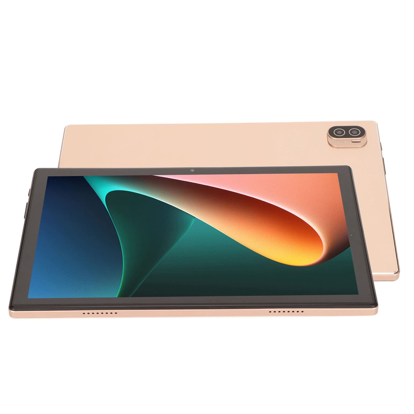 Fydun 10.1 Inch Tablet, Support 4G Network Calls 5G 6G RAM 256G ROM WiFi Dual Band PC for Android 11 100‑240V Grey US Plug (US Plug)