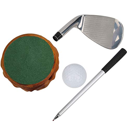 Golf Set Golf Putter Pen Ornaments, Used as Excellent Office Stationery and Tabletop Beautiful Decoration