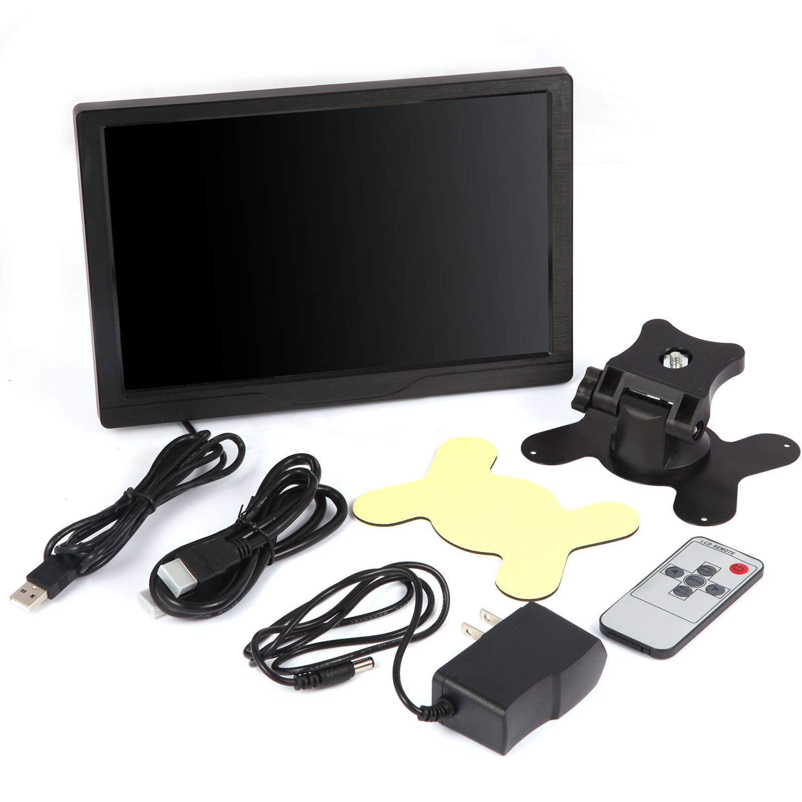 MAFILT 10.1" 1280x800 Full HD IPS Touch Screen Portable Monitor with HDMI VGA for Raspberry Pi WiiU Xbox 360 Windows,Built-in Speaker