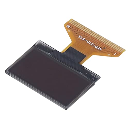 LCD Display Screen, 4Pcs Display Module 30PIN 128 X 64 Professional for Replacement(Blue Displaying)
