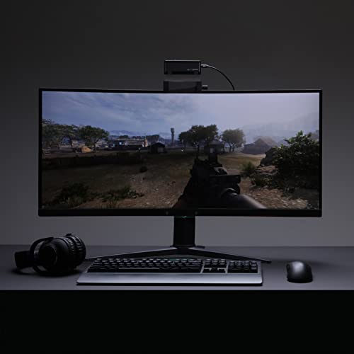 Gaimglass FPS Aim Assist LED Dot Sight - FPS Gaming Accessory for all Shooters, Compatible with PC, PS5, PS4, Playstation, Xbox One, Nintendo for 28" Monitors or smaller