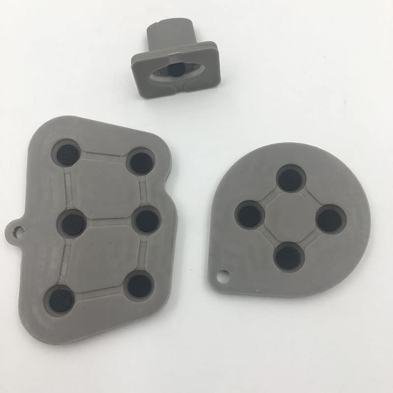 Grafken Silicone Conductive Rubber Button for Sega Saturn Controller SS Conductive Pads