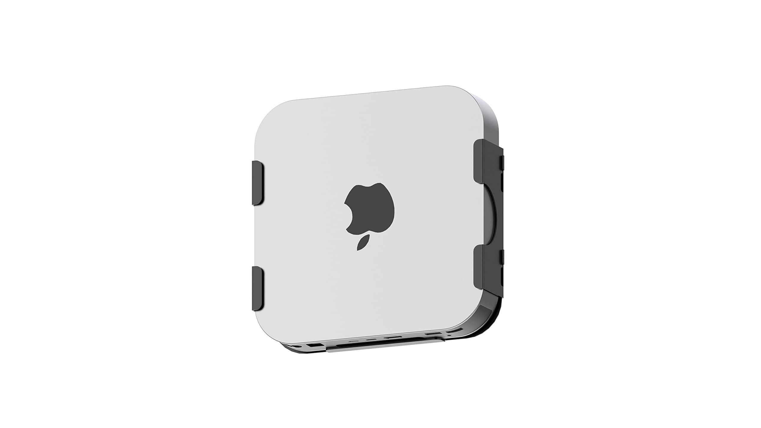 Mac Mini Mount Solid Steel Mount Fits on Wall/Behind Monitor/Under Desk VESA Monitor Mount for Mac Mini Compatible All Mac Mini's & New Mac Mini M1