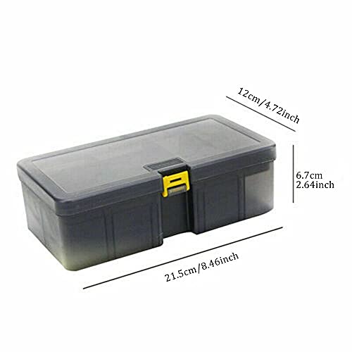 Fishing Tackle Box Fashionable Bait Storage Case Practical Organizer Durable Waterproof