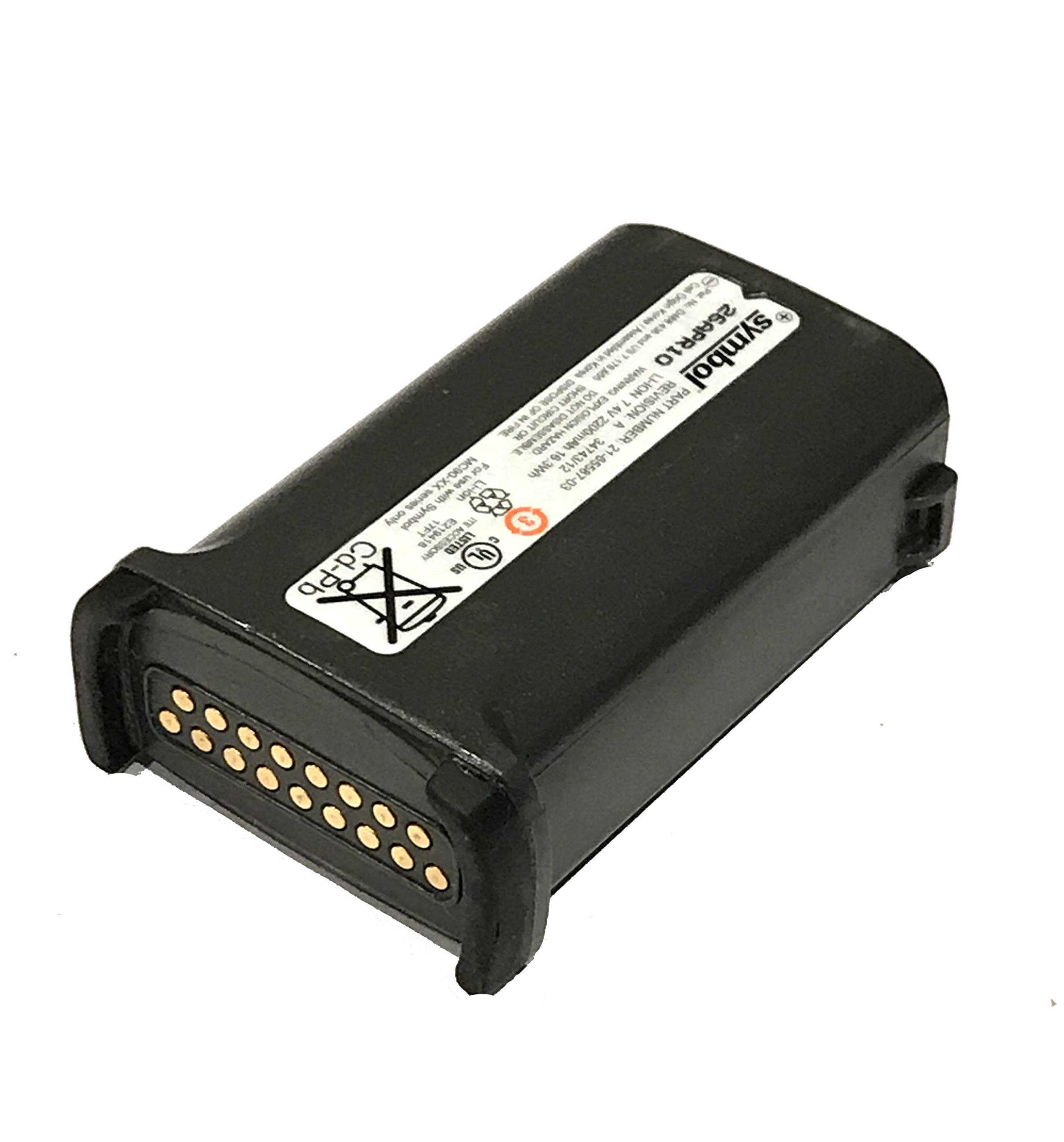 SYMBOL Pack of 2 x Battery MC9000 Series MC9050 MC9060 MC9090 MC9190 MC92N0 Barcode Scanner 82-111734-01-7.4v 2400mAh