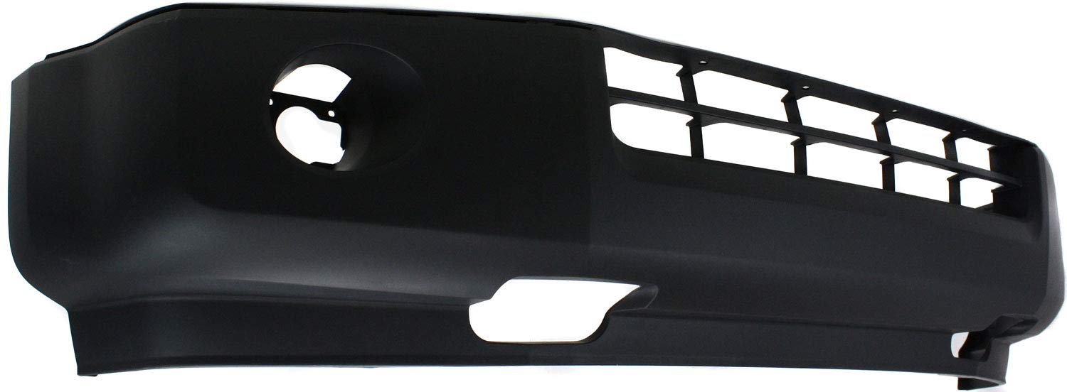 Evan Fischer Bumper Cover SET Compatible with 2007-2014 Ford Expedition Upper - Primed; Lower - Textured For Models With Wheel Opening Moldings Front, Upper and Lower FO1000631