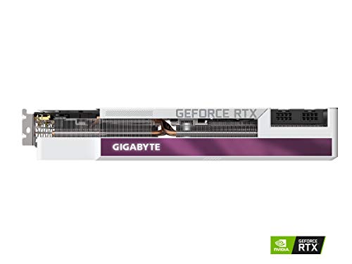 GIGABYTE GeForce RTX 3090 Vision OC 24G Graphics Card, 3X WINDFORCE Fans, 24GB 384-bit GDDR6X, GV-N3090VISION OC-24GD Video Card