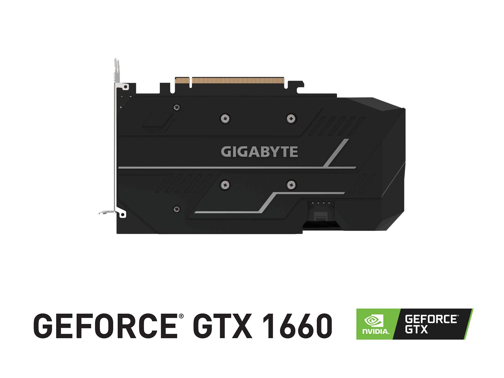 Gigabyte Gv-N1660OC-6GD GeForce GTX 1660 OC 6G Graphics Card, 2X Windforce Fans, 6GB 192-Bit GDDR5, Video Card
