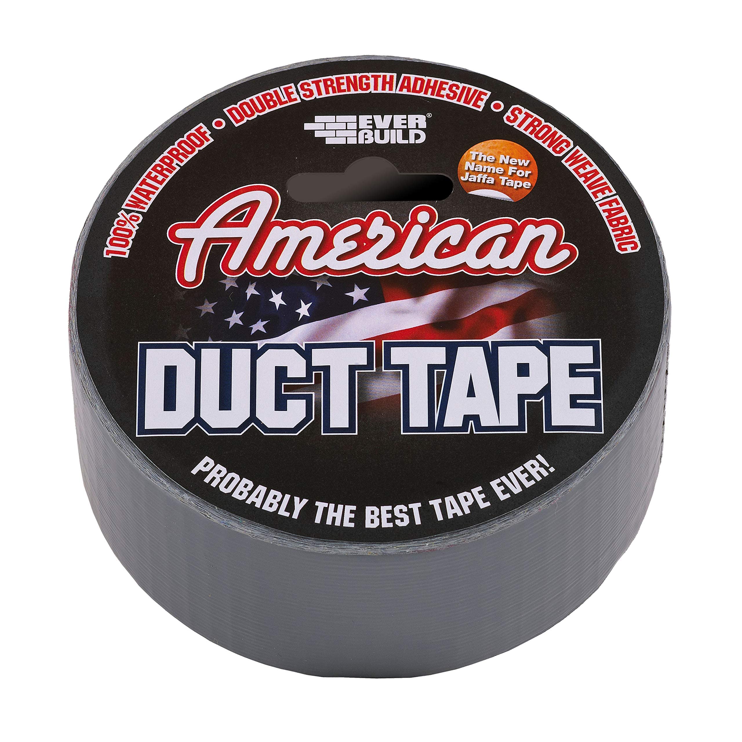 Everbuild USDUCTSV25-EBD American Duct Tape Silver 50 mm x 25 m