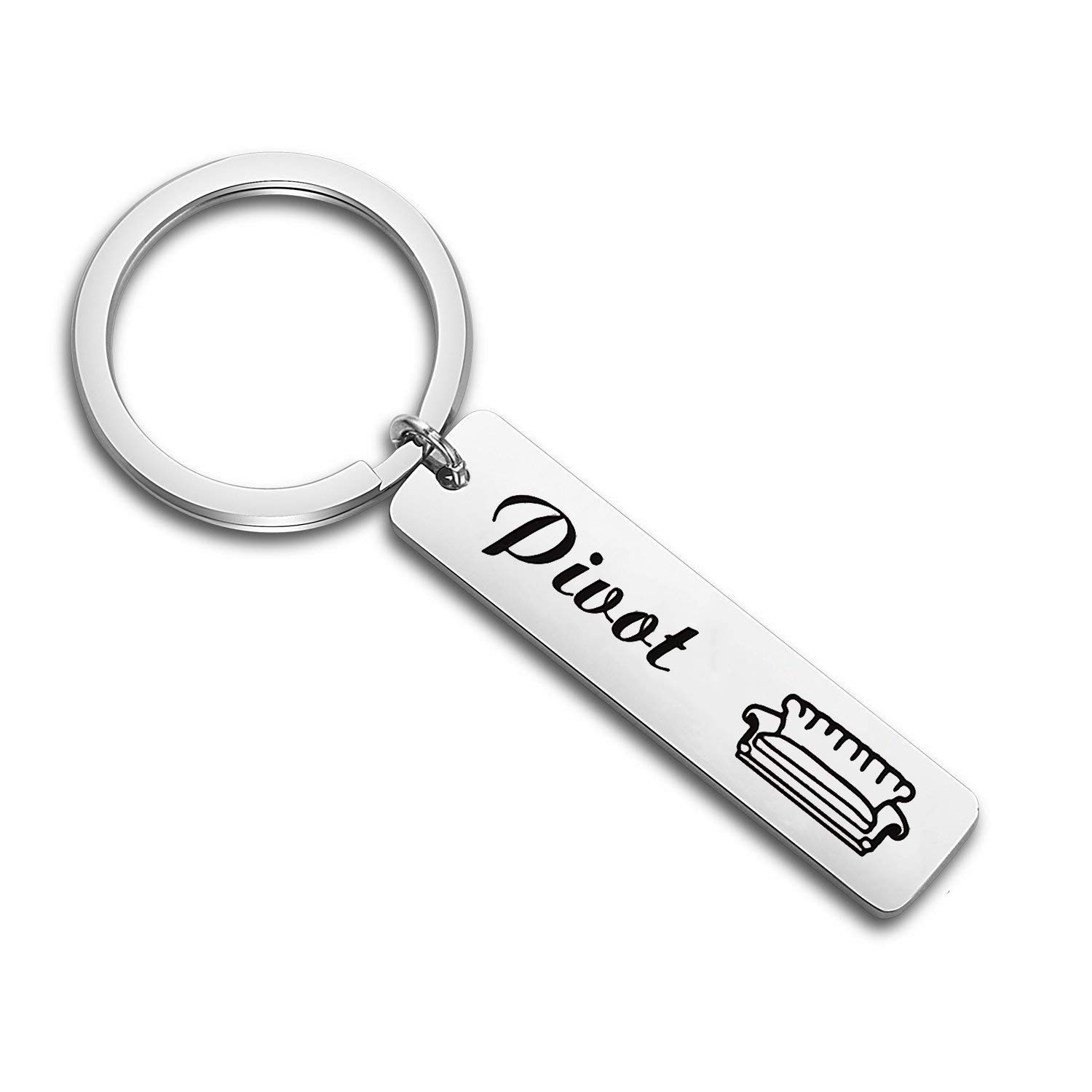 ENSIANTH Pivot Keychain The Friends TV Gift Funny Gifts for Best Friends (Pivot Keychain)