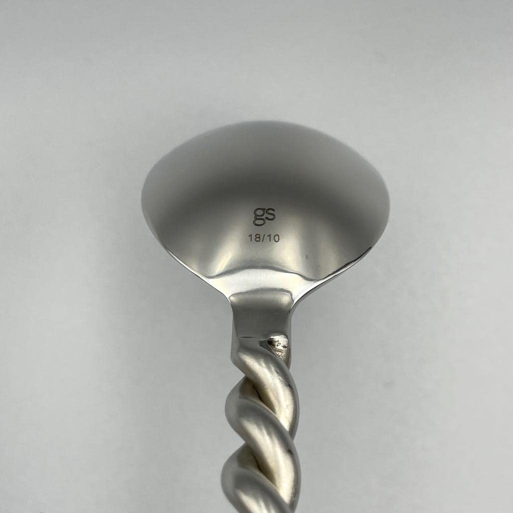 Gourmet Settings Silver Tear 18/10 Stainless Steel Teaspoon (Set of Four)