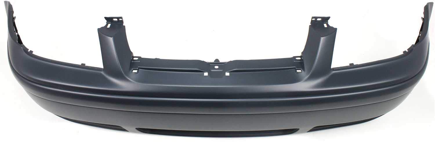 Evan Fischer Front Bumper Cover Compatible with 1999-2005 Volkswagen Jetta Primed with Built-in Molding Sedan/Wagon 4th Gen