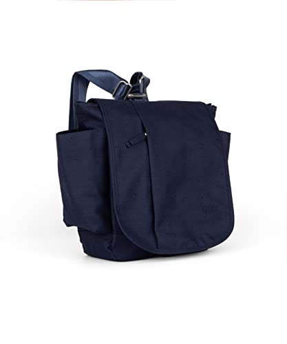 HAIKU To Go Convertible 2.0 Crossbody and Backpack Messenger-Style Travel Bag with Adjustable Shoulder Straps, Dual Pockets, Midnight