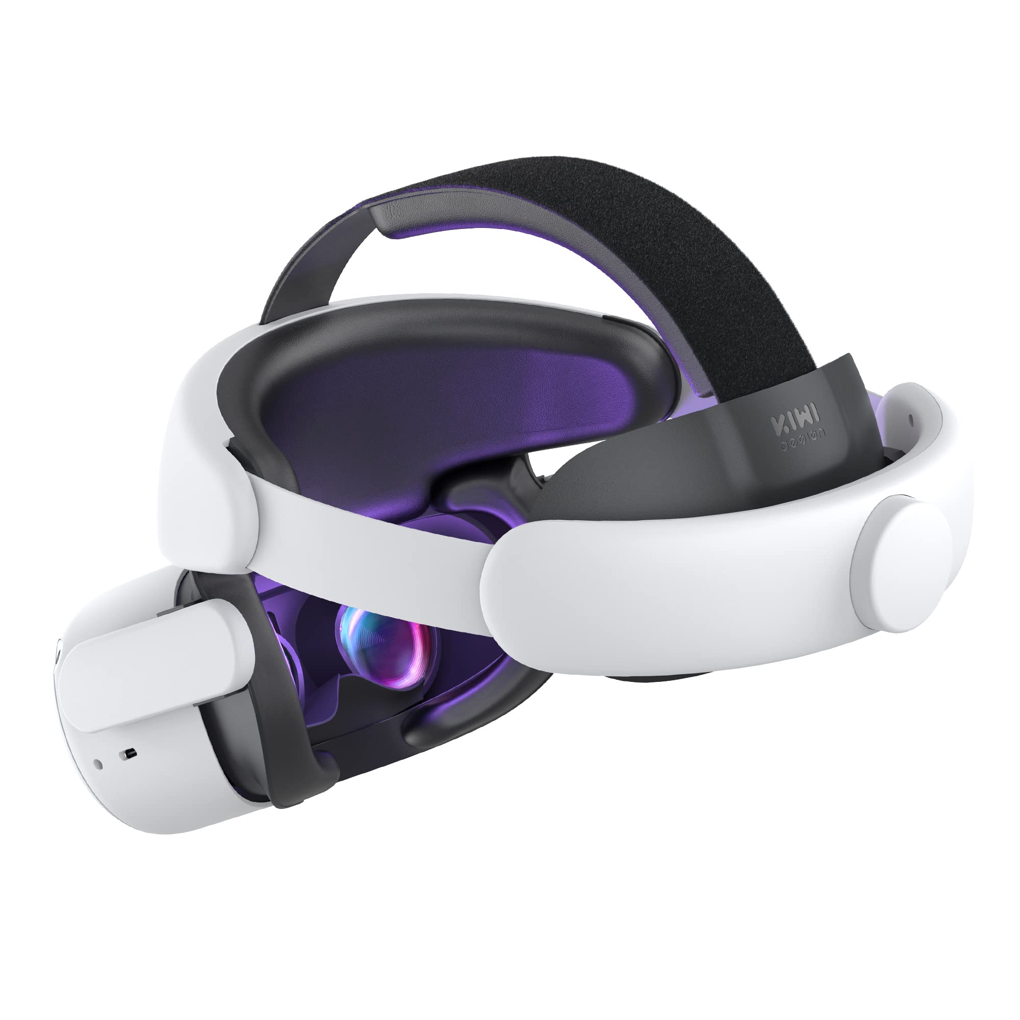 KIWI design Head Strap and Controller Grips Compatible with Quest 2 Accessories