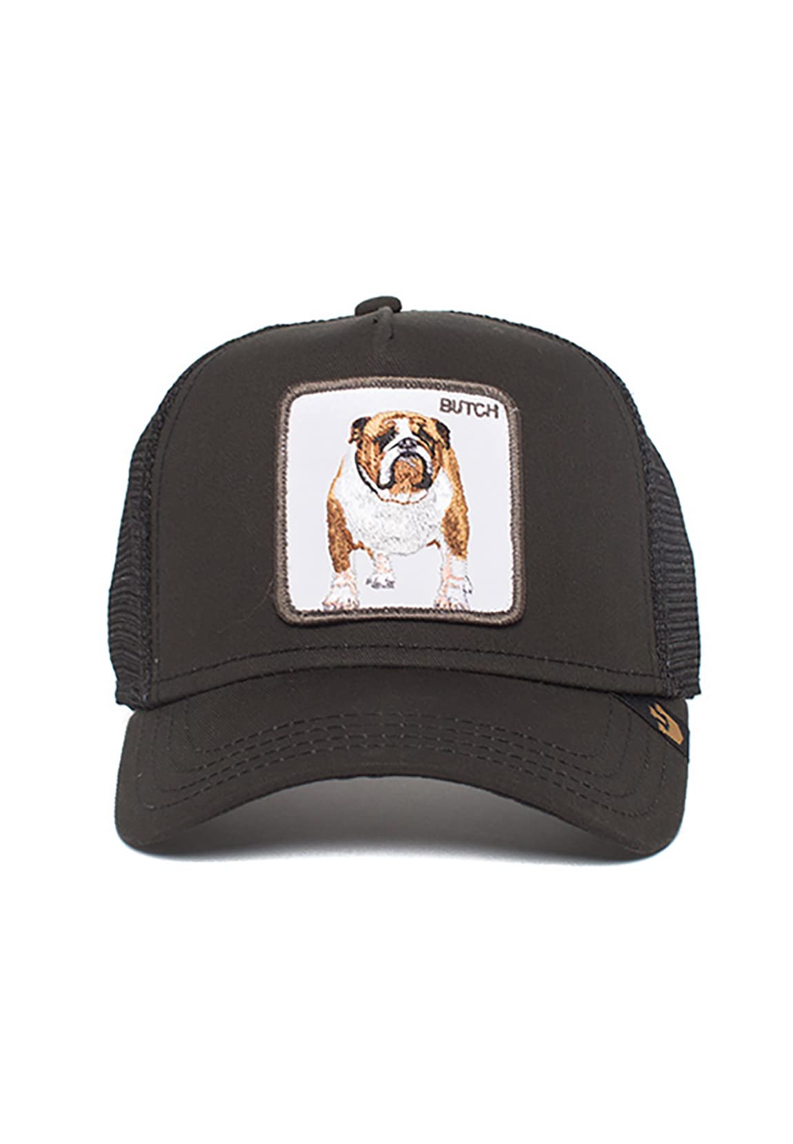 Goorin Bros. The Farm Unisex Baseball Trucker Hat, Black (Brutus Drake), One Size