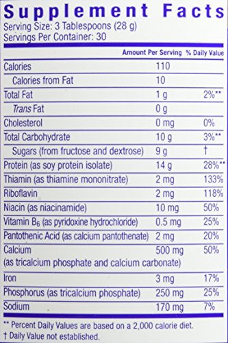 Energizing Soy Protein, Natural Vanilla 1.14 LB