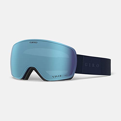 Giro Agent Adult Snow Goggles - Midnight Mono Strap with Vivid Royal/Vivid Infrared Lenses (2021)