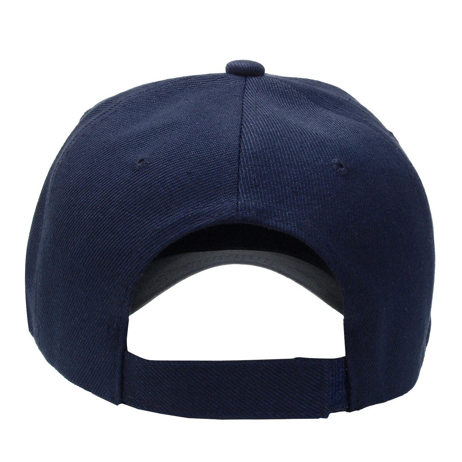 Falari Baseball Cap Adjustable Size for Running Workouts and Outdoor Activities All Seasons (2pk Black & Navy)