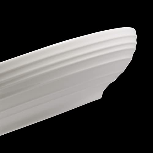 Mikasa Ciara Chip Resistant Set of 4 Pasta Bowls Set, 8-inch,White