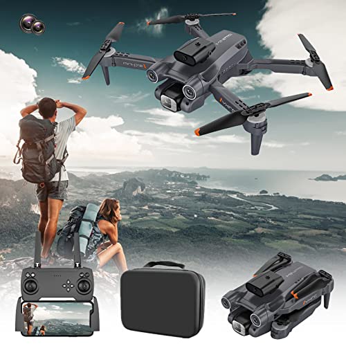 Vetitkima Drone with 2 Cameras, Drone with Dual Hd FPV Camera Remote Control Toys Gifts for Boys Girls with Altitude Hold Headless Mode