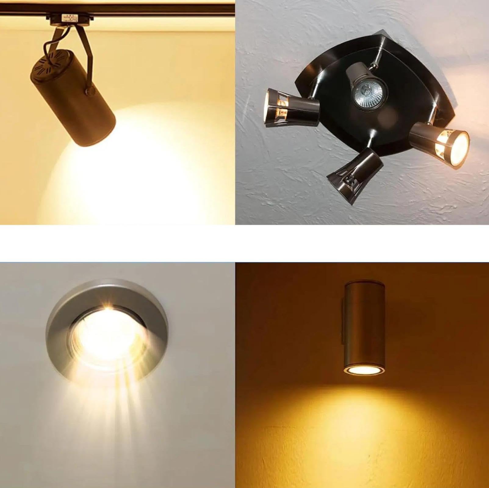 JZLBBC 2Pc MR8 Halogen Bulb 12V 5W 10W 20W 35W MR8 Spot Halogen Lamps Low Voltage Mini Spotlights MR8 GU4 Bi-Pin Light Bulb Dimmable 5W
