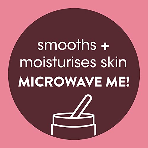 Nad's Hair Removal Waxing Dots - Strawberries & Cream Hard Wax Beads - Wax Kit Hair Removal For Women - Microwaveable No-Strip Formula