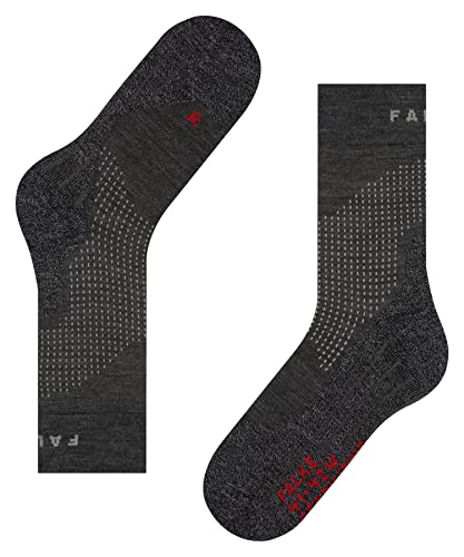 FALKE Men's Stabilizing Wool Running Socks, Crew, Medium Cushion, High Protection, Breathable Quick Dry, Merino Wool, 1 Pair