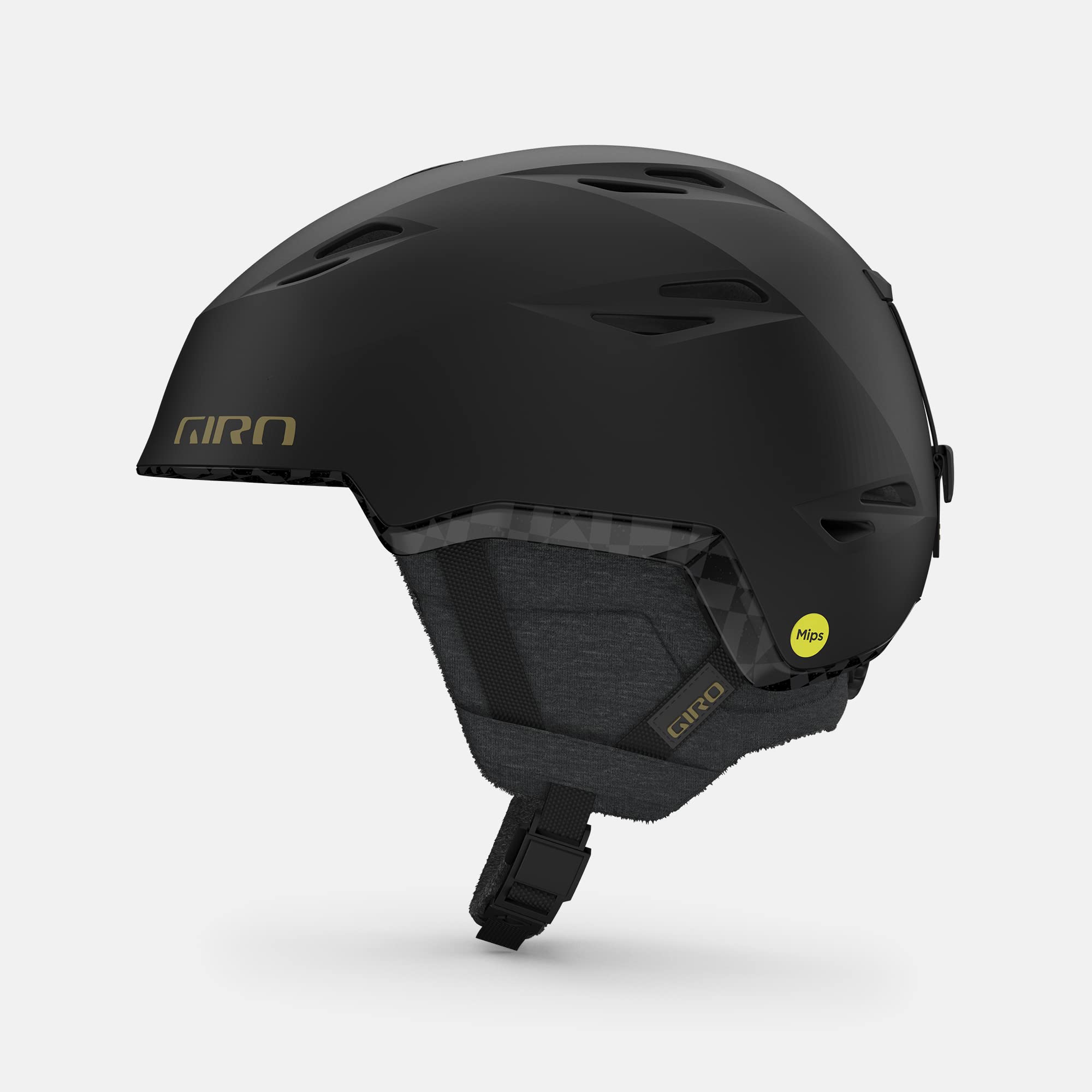 Giro Envi Spherical MIPS Ski Helmet - Snowboard Helmet for Women - Matte Black Limitless - M (55.5-59cm)
