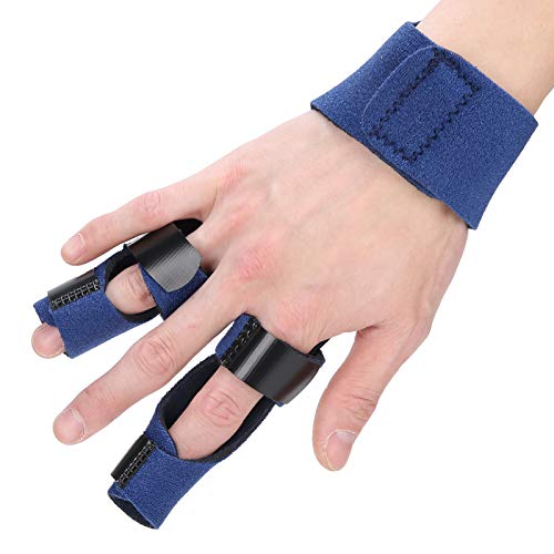 Finger Splint, Index Finger Wrist Brace, Adjustable Support Protective Correction Brace, for Left Right Hand Broken Injury Finger