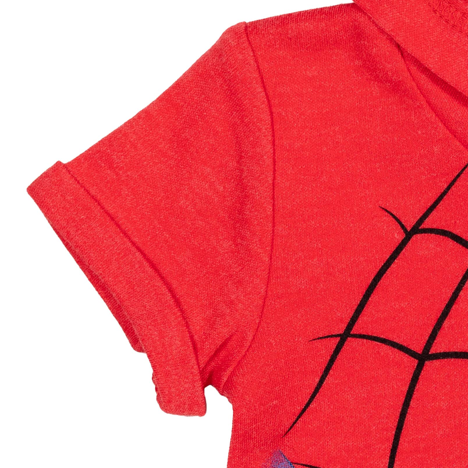 Marvel Avengers Spider-Man Toddler Boys Short Sleeve Romper Spiderman 5T