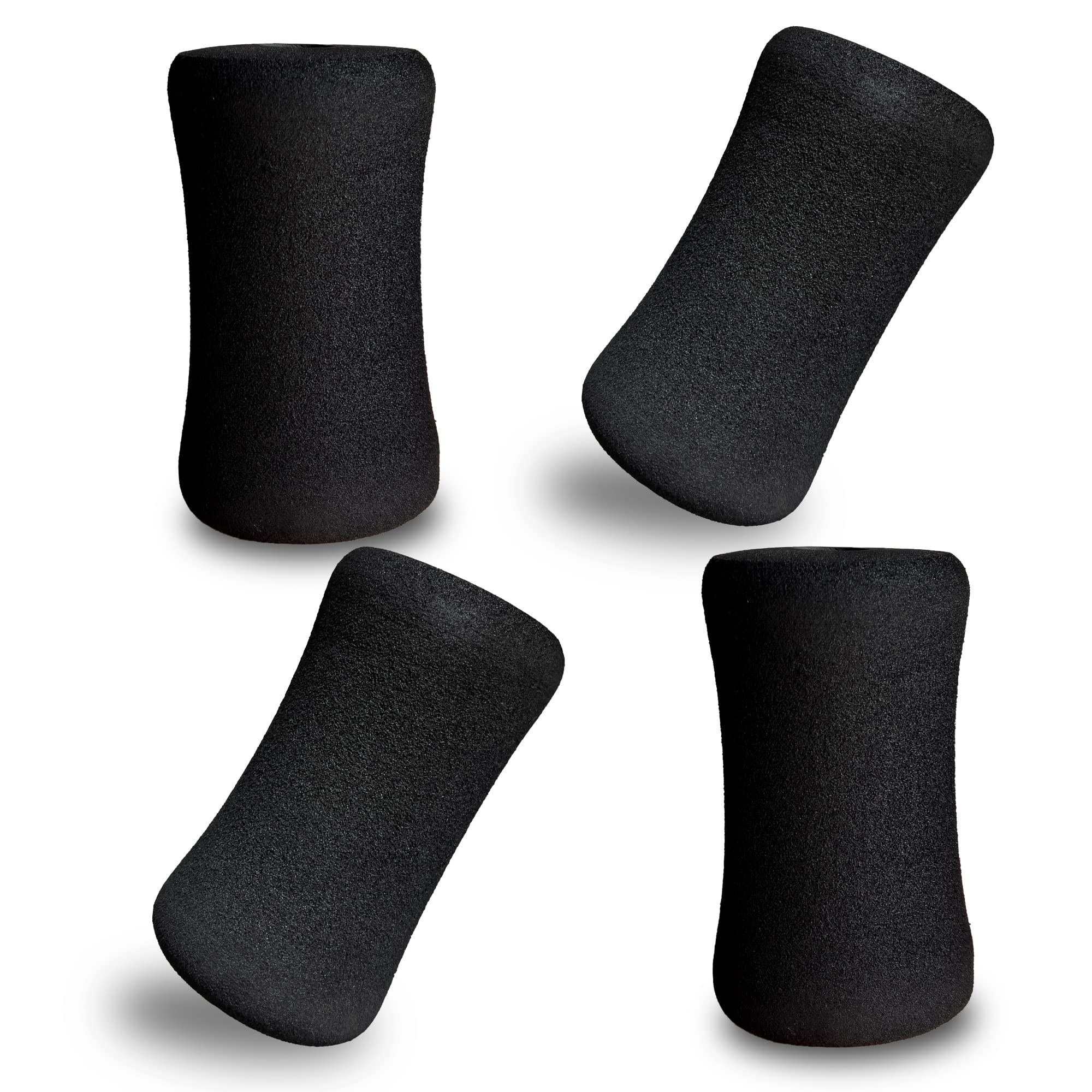 Foam Foot Pads Rollers Set of a Pair for Home Gym Exercise Machines Equipments (6.88x3.9x0.9inches(2 Count))
