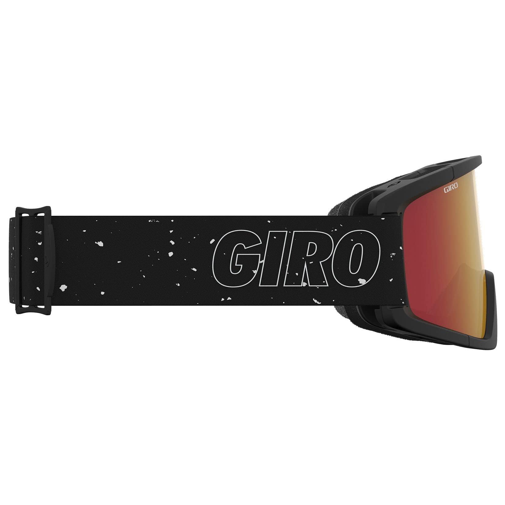Giro Semi Ski Goggles - Snowboard Goggles for Men, Women & Youth - Black Mica Strap with Ultra Black/Yellow Lenses