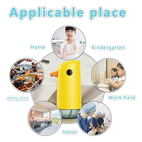 FEEGAR Automatic Liquid Soap Dispenser Touch Switch Portable Cute Soap Hand Washing Machine for Hand Soap Dispenser