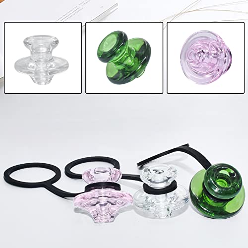 Replacement Accessory Part,Universal Cover with Silicone Case,Green/Pink/Clear (3 PCS)
