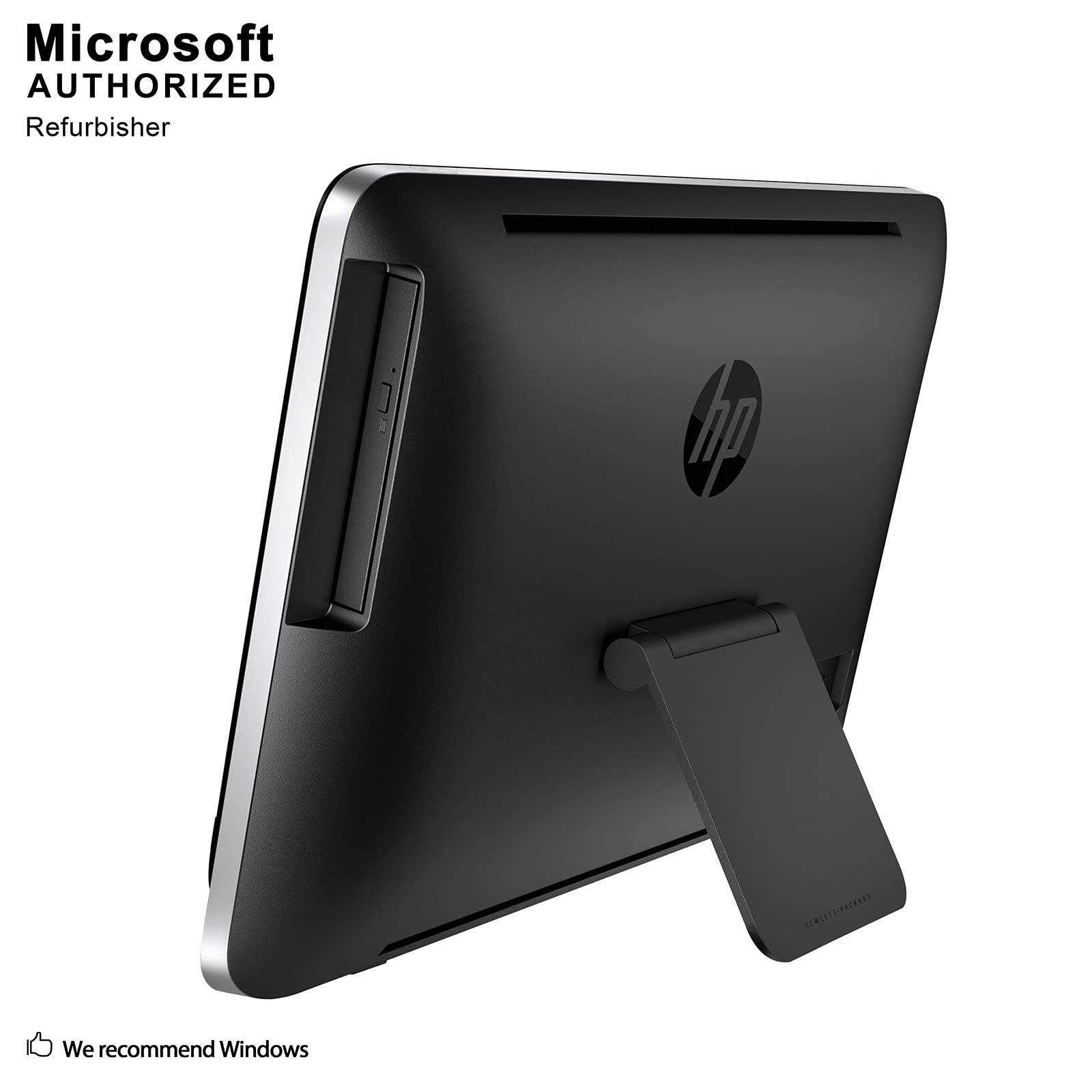 HP ProOne 400 G1 19.5 Inch All-in-one PC, Intel Quad Core i5-4590T up to 3.7GHz, 8G DDR3, 256G SSD, Display Port, Windows 10 Pro 64 Bit-Multi-Language Supports English/Spanish/French(Renewed)