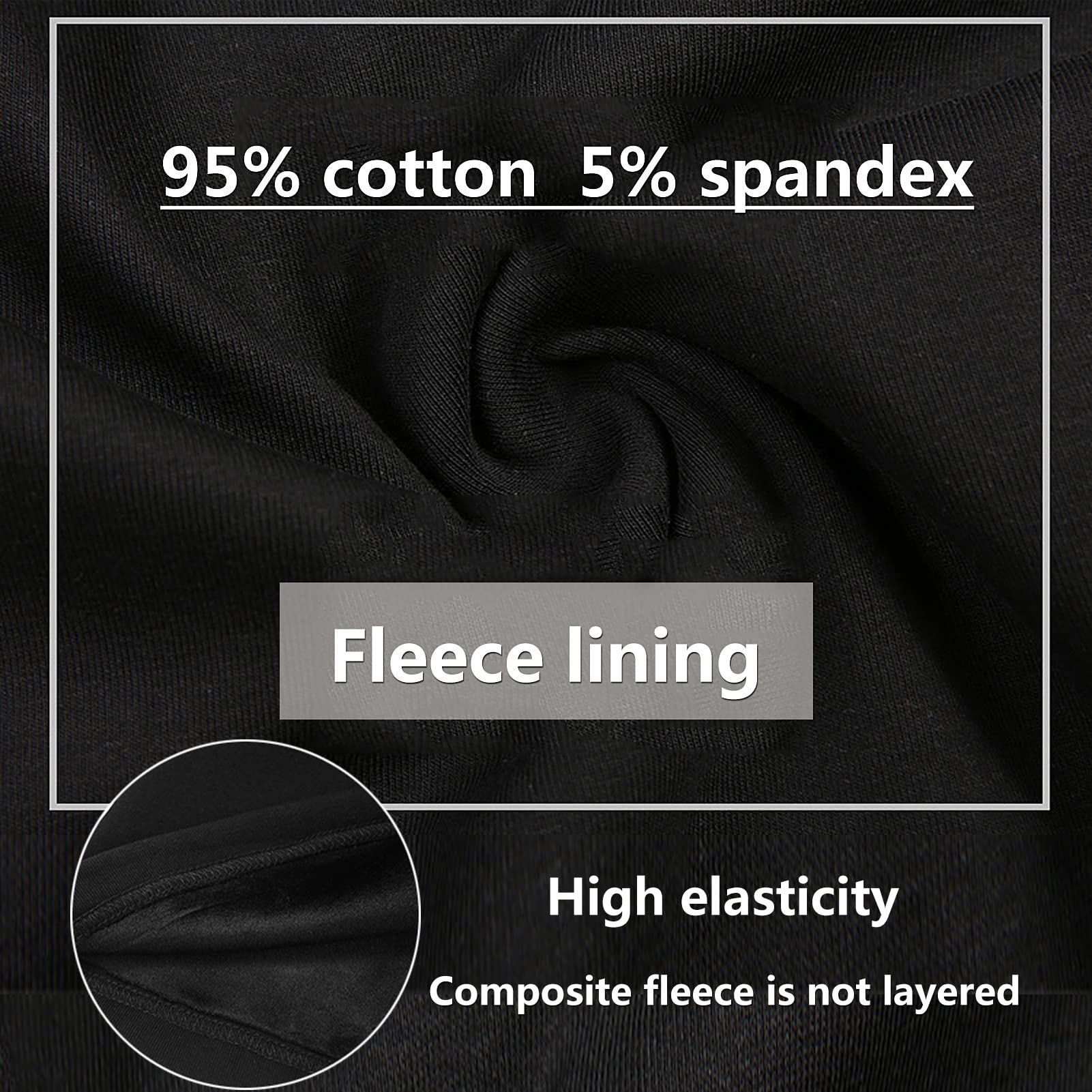 Heated Pants for Men, 16 Zones Fast Heating Thermal Underwear Pants, Adjustable Temperature, USB Electric,Black,L
