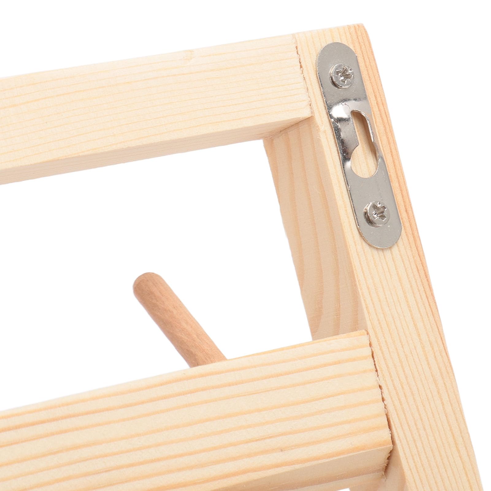 Thread Holder 48 Spools Thread Rack Wall Mounted Wooden Thread Holder, DIY Embroidery Spool Thread Organizer for Household Sewing, 13.4 x 16.1in Thread Rack with Hanging Hook