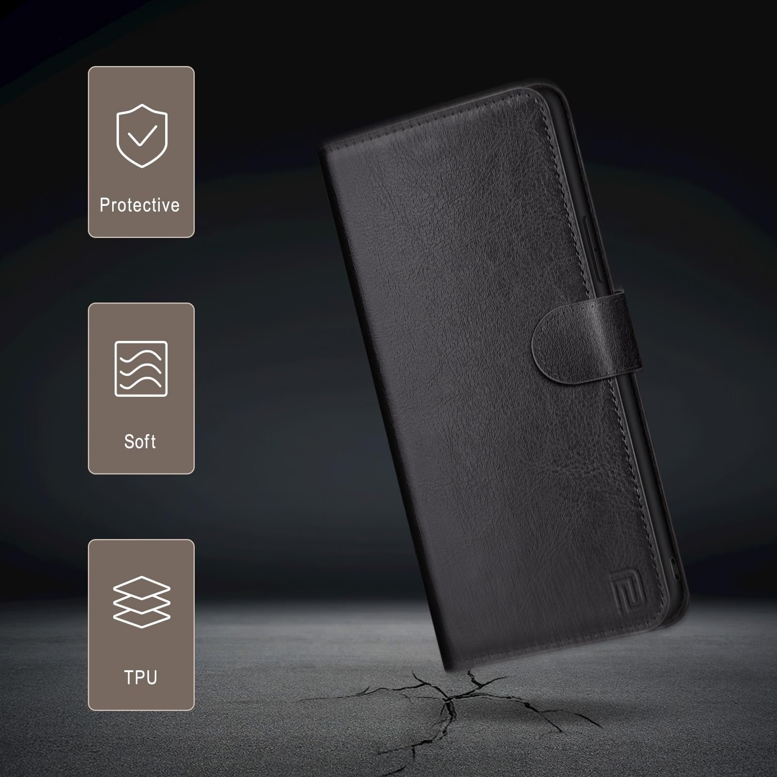 DJBull 2-in-1 Detachable for Google Pixel 7 5G Wallet case with Credit Card Holder【RFID Blocking】,Flip Folio Book PU Leather protective Cover Women Men for Pixel 7 Phone case Light Brown