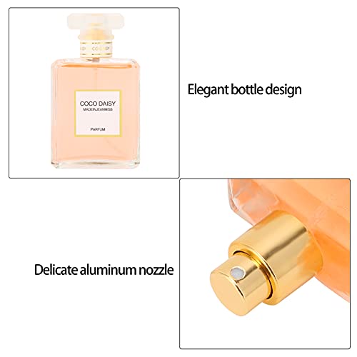 YUYTE eau de toilette spray 50ml, long-lasting perfume with quick spray head, eau de parfum,Christmas gift for Valentine's Day for women