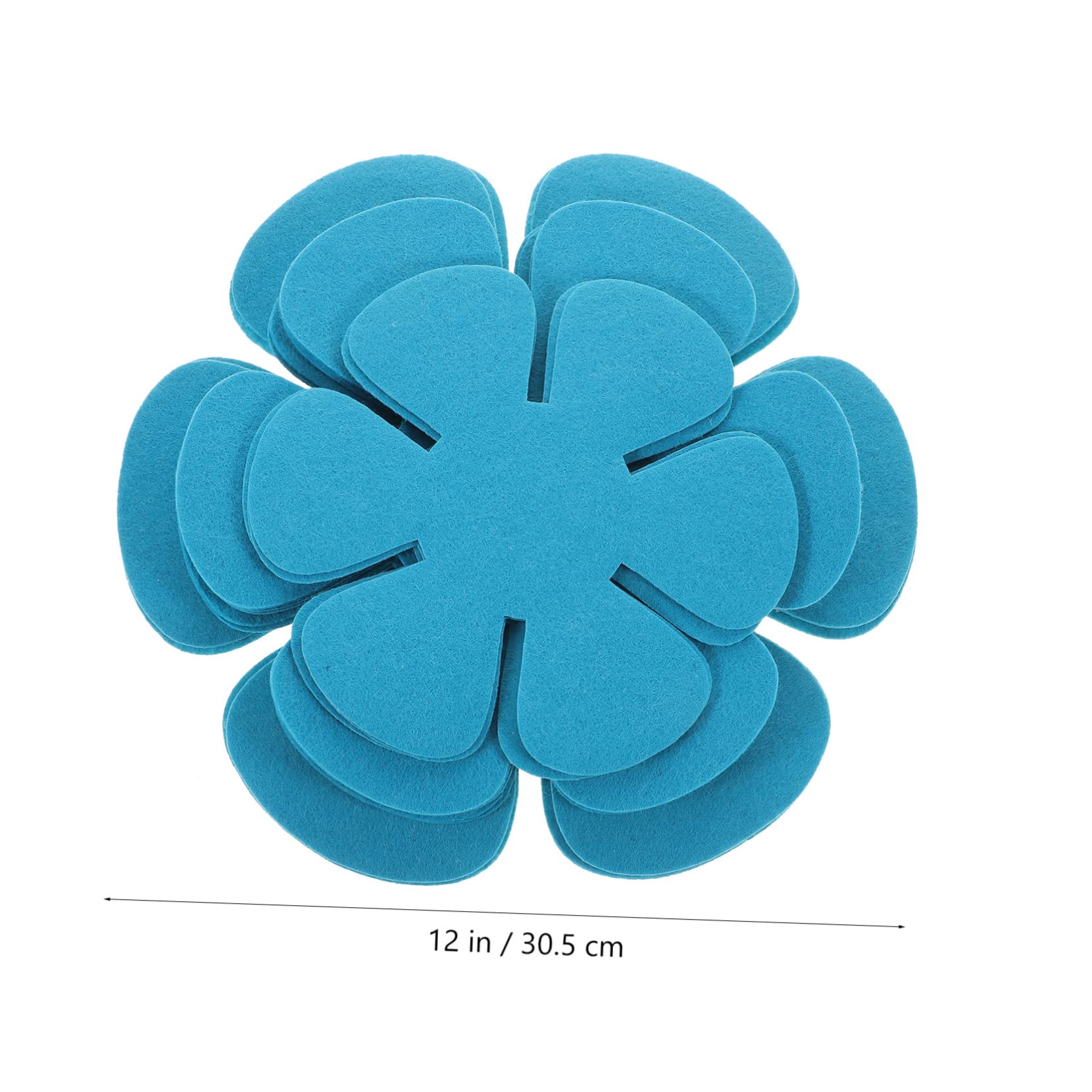 EXQUIMEUBLE 12pcs Pan Protector Pot Protectors Pan Pot Mat Pot Separators Protectors Pot Dividers Pad Pan Separators for Stacking Table Mat White Cookware Kitchenware to Stack Non-woven Fabric