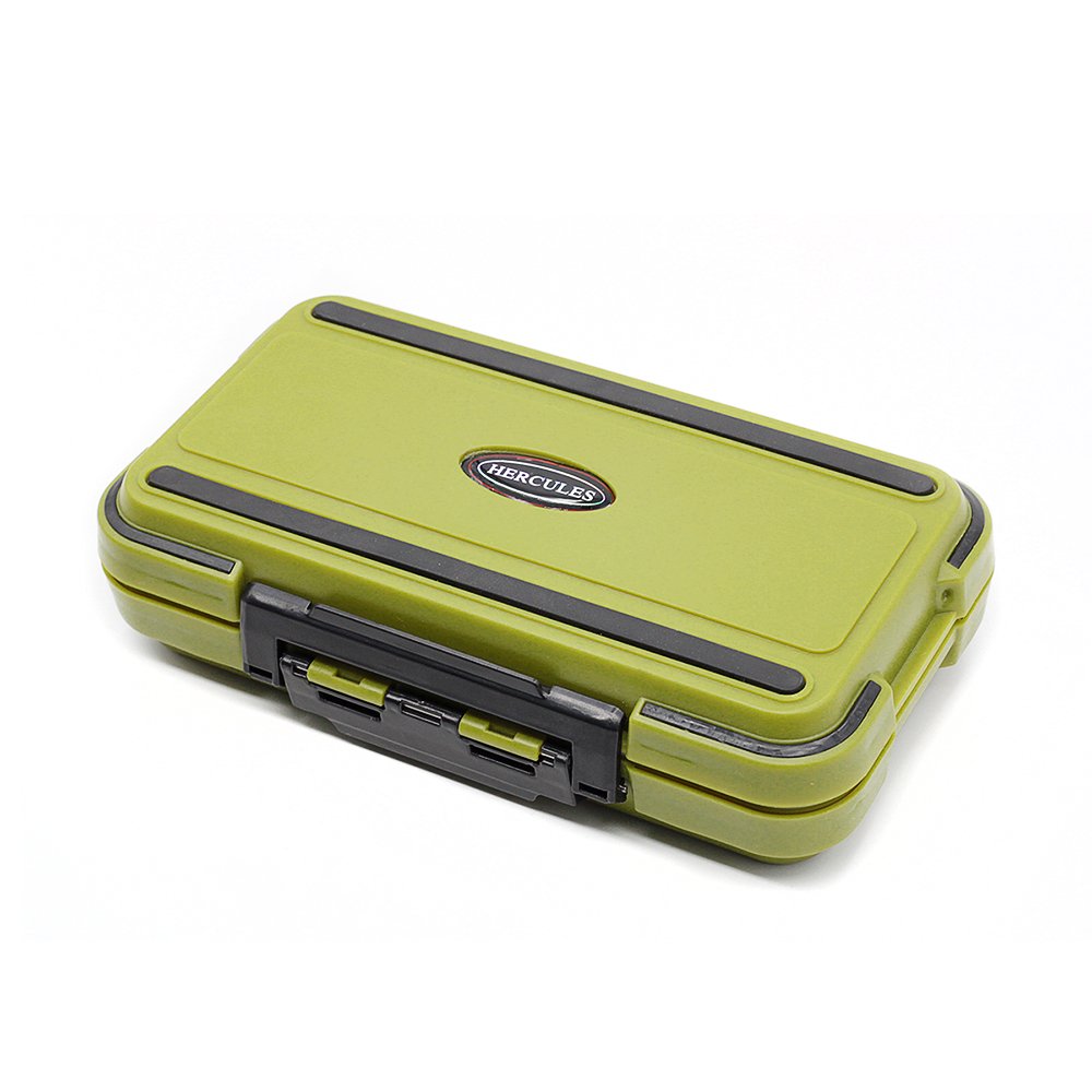 HERCULES Fishing Storage Plastic Tackle Box Lure Storage Box with Removable Dividers