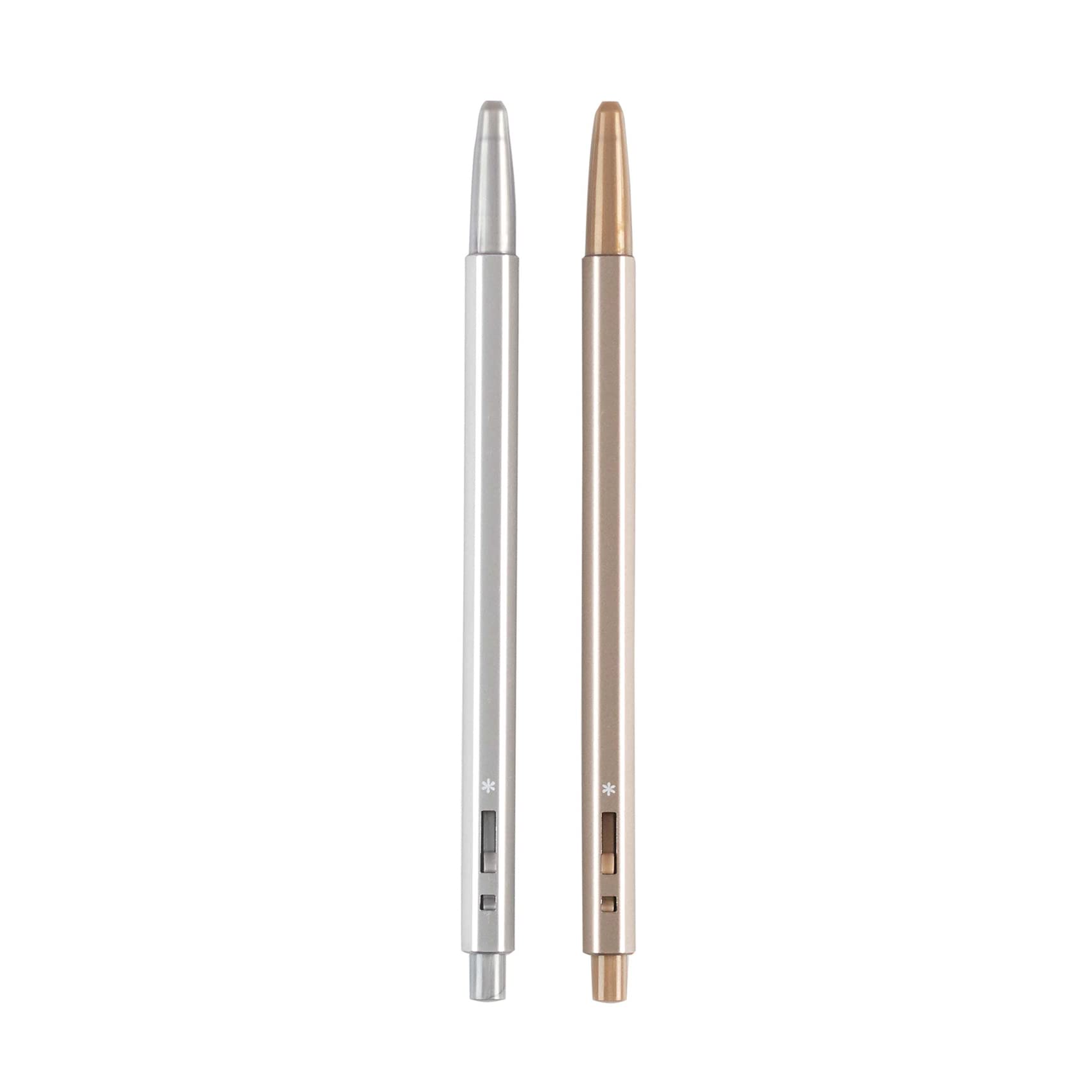 Erin Condren Ballpoint Click Pen Duo. Rich Bold Black Ink. Two Pack of Retractable Pens. Writes Smoothly on Most Surfaces. Writing and Drawing Pens