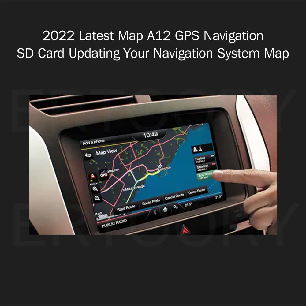 Ford A12 SD Navigation Card |GM5T-19H449-AF|A12 Navigation SD Card 2022 Latest Map,Support U.S. and Canada System Map Update