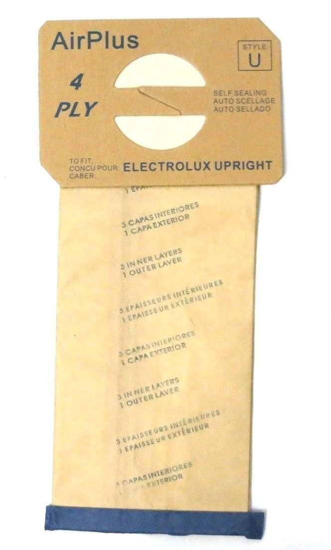 EnviroCare Replacement Micro Filtration Vacuum Cleaner Dust Bags made to fit Electrolux Upright Style U Aerus, Epic, ProTeam Prolux, Discovery, Genesis, 2500, 3500, 4000, 6000 12 Pack