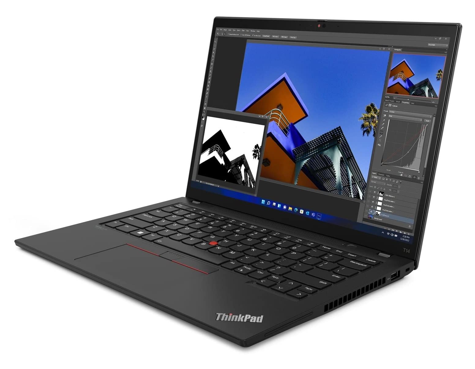 Lenovo ThinkPad T14 Gen 3 Intel Laptop, 14" WUXGA (1920 x 1200), IPS Touchscreen, Core i5-1250P, 16 GB DDR4, 1 TB SSD, Windows 11