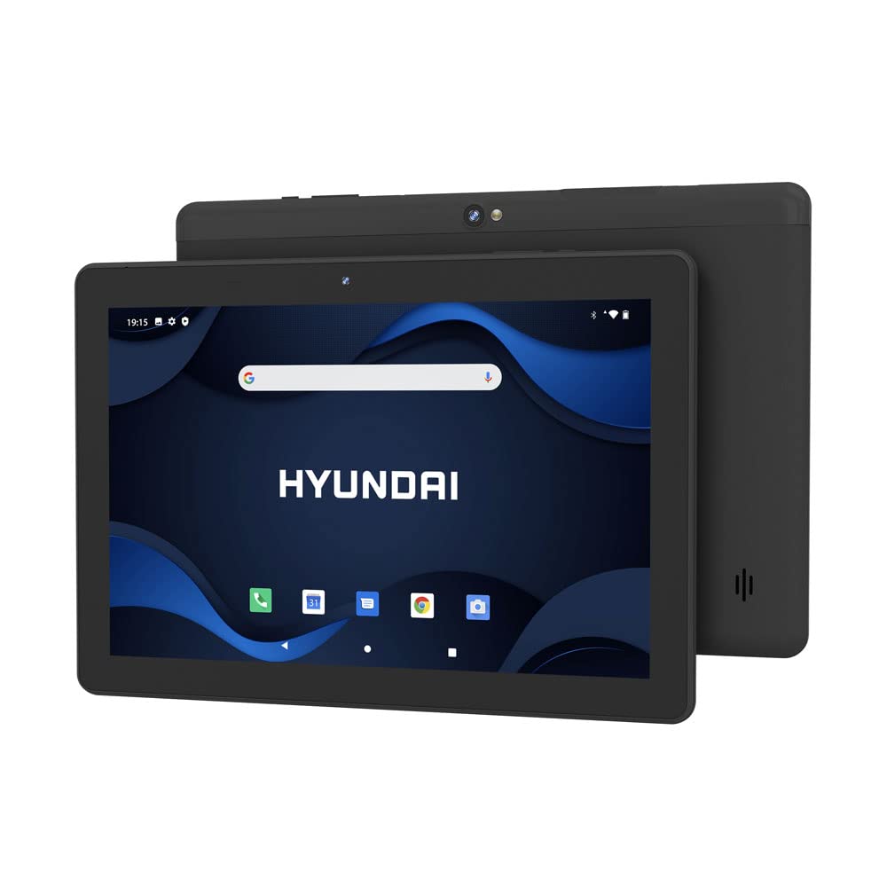HYUNDAI HyTab Plus 10 Inch Tablet, IPS Display, 4G LTE (T-Mobile only), WiFi, FHD Android Tablet, 32GB Storage, 2GB RAM, Quad-Core Processor, 5000 mAh Battery, Android 11 Computer Tablets