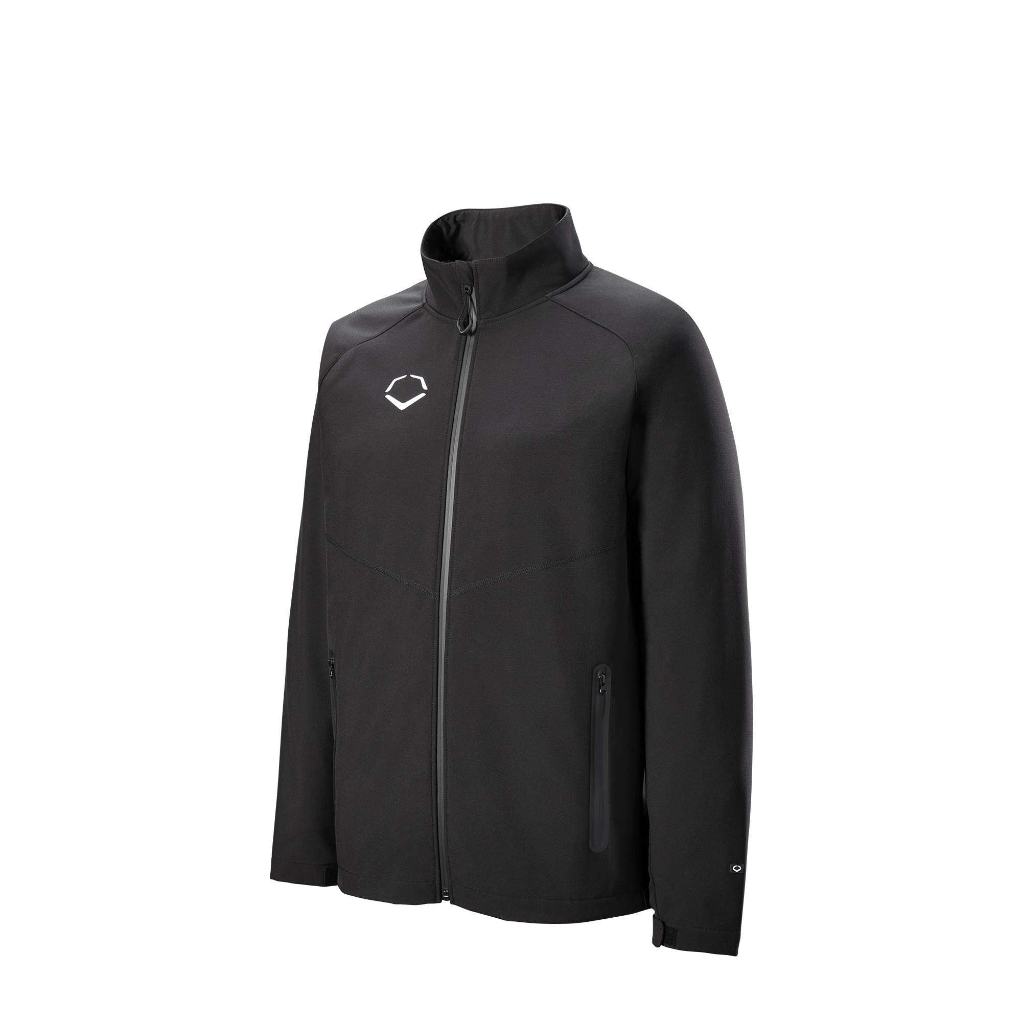 EvoShield Pro Team Stadium Jacket, Black - Large