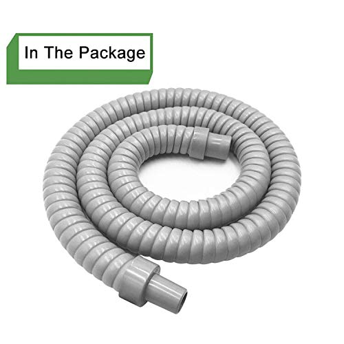 Forestchill Portable Air Conditioner Drain Hose, Insulation Water Drain Pipe, Universal Fit, 3.9ft, 120cm, Grey