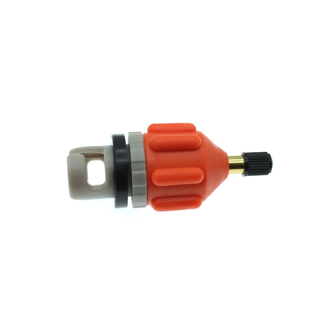 HAJXZH Inflatable Boat Air Pump Adapter Standard Valve Air Adapter Conventional SUP Air Converter Orange