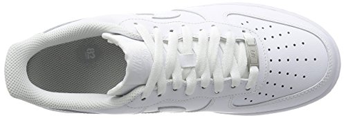 Nike Men's Air Force 1 '07 An20 Basketball Shoe, Gym Red/Wolf Grey/White, 10